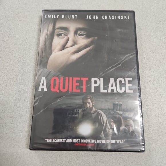 Media | A Quiet Place 218 Pg13 Dvd Emily Blunt J Krasinski New D4 ...
